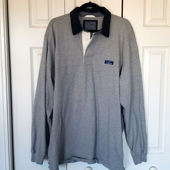 L.L. Bean | Shirts | Ll Bean Rugby Polo | Poshmark